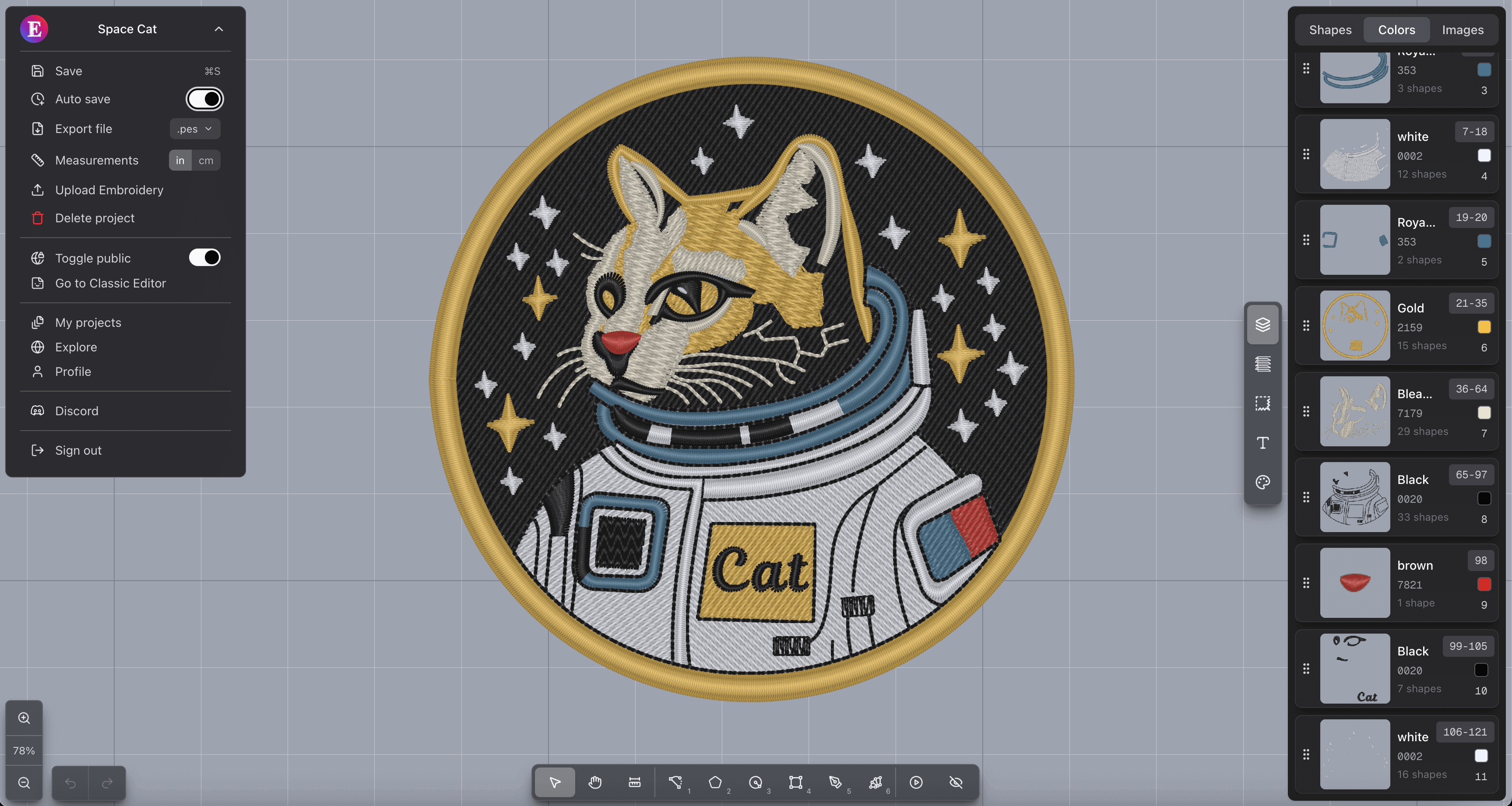 Ember - Free Embroidery Digitizing Made Simple